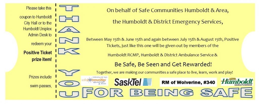 2015 Positive Ticketing Campaign – Safe Communities