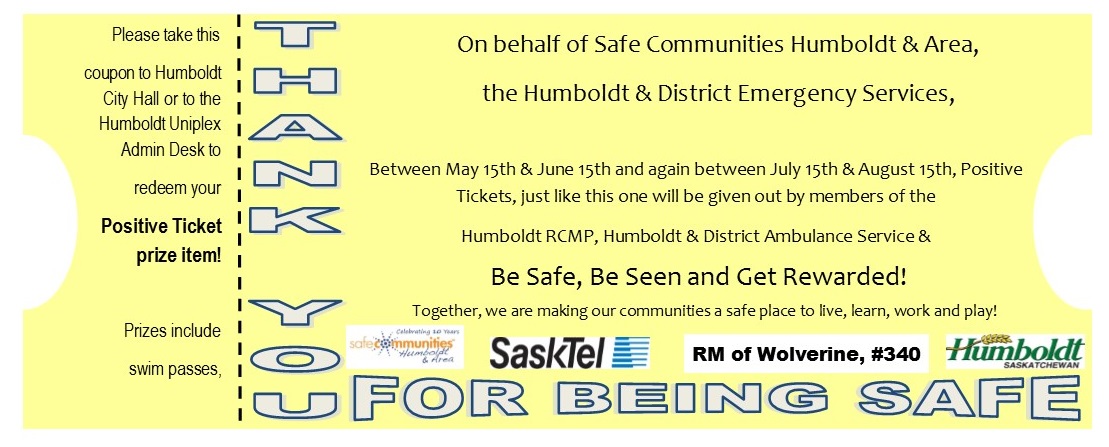 2015 Positive Ticketing Campaign – Safe Communities